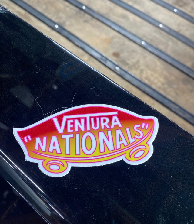 Ventura Nationals Logo sticker